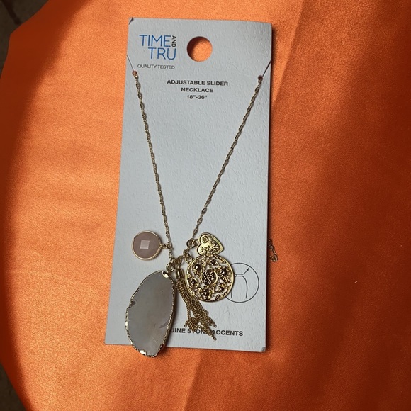 Time and Tru | Jewelry | Time And Tru Glass Genuinestone Accent ...